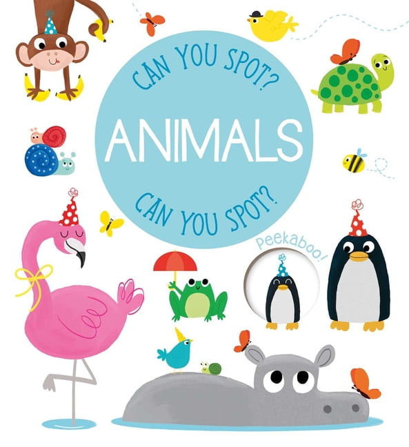 Can You Spot? Can You Spot? - Animals, (Board Book) - Walmart.com