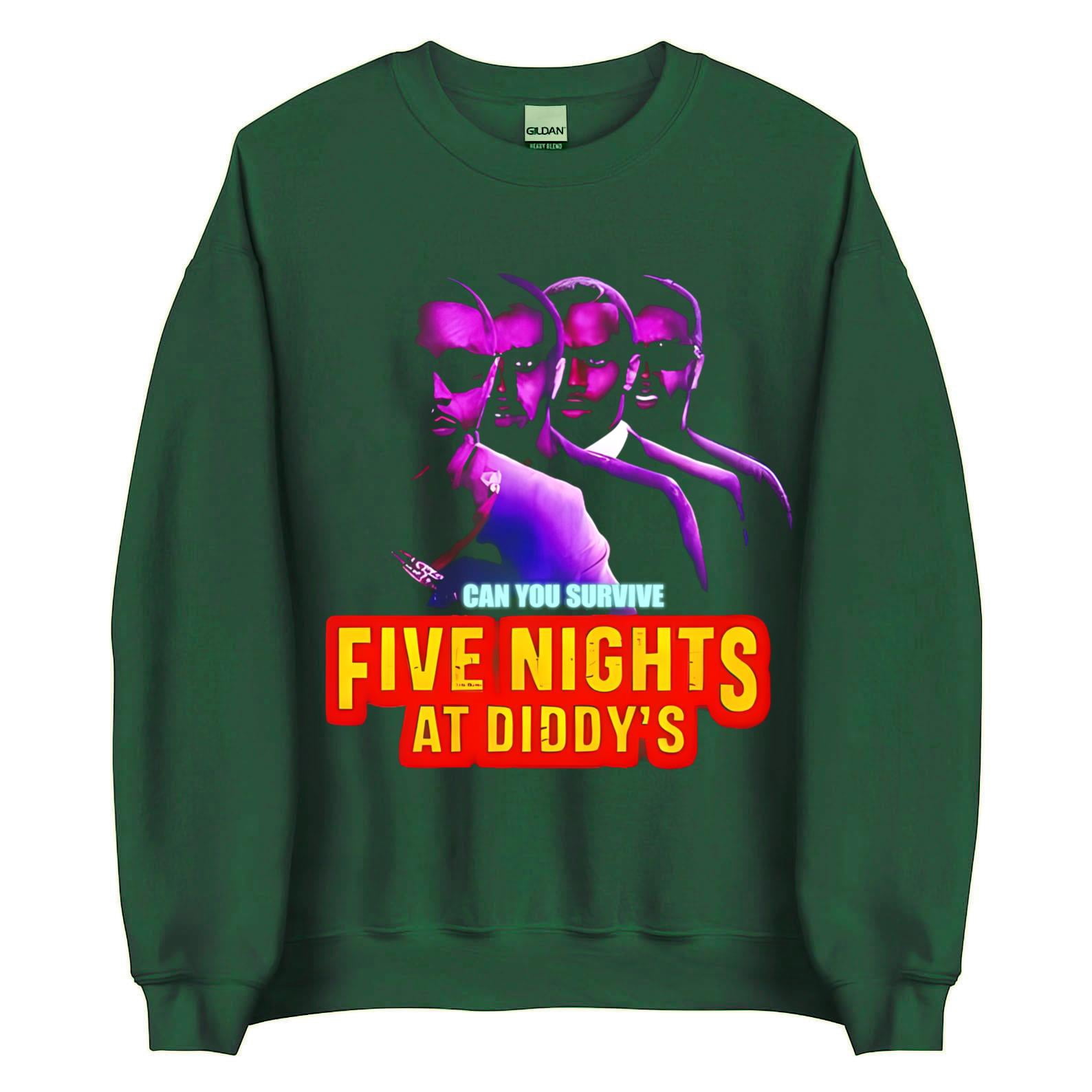 Can You Survive The Night Graphic Shirt, Horror Game Vibes Tee, Size S ...