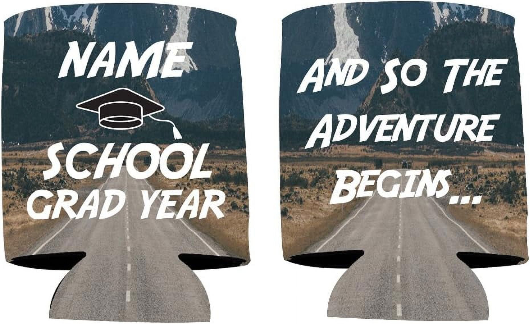 Can and Beverage Coolers: Customizable “and So The Adventure Begins ...