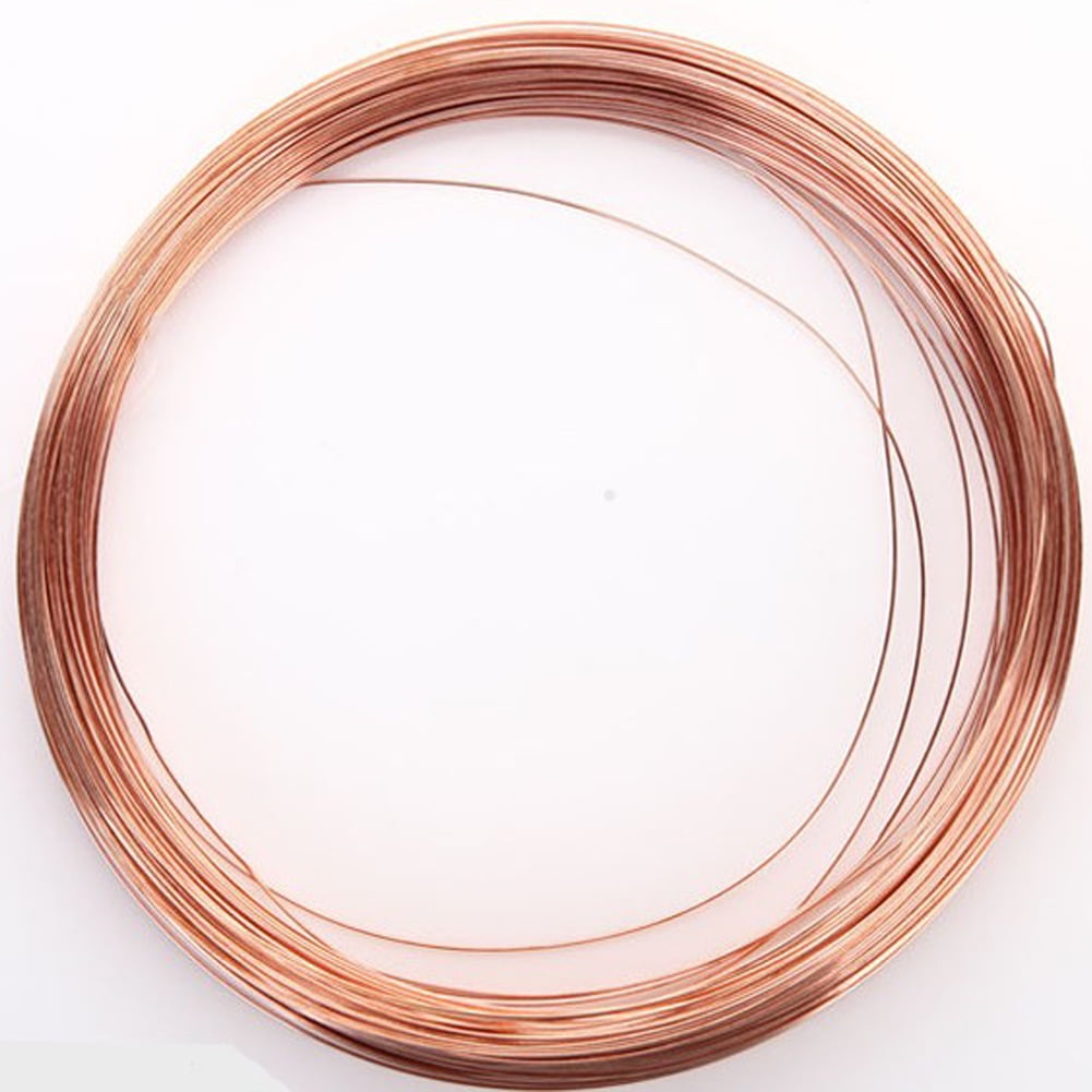 Can be welded and fiber welded 99.9% T2 solid bare copper wire ...