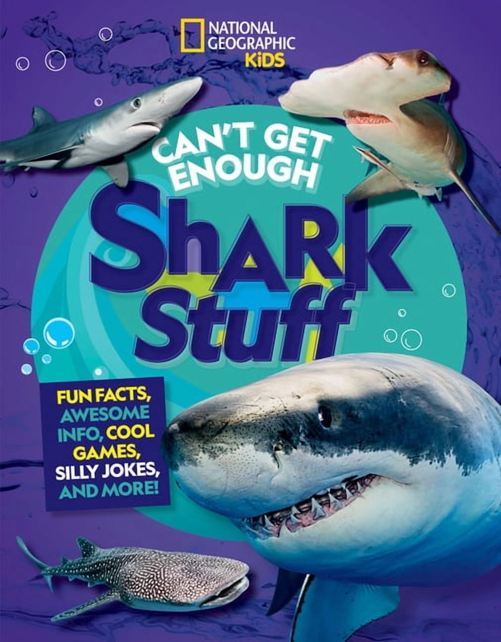 Can't Get Enough Shark Stuff: Fun Facts, Awesome Info, Cool Games ...