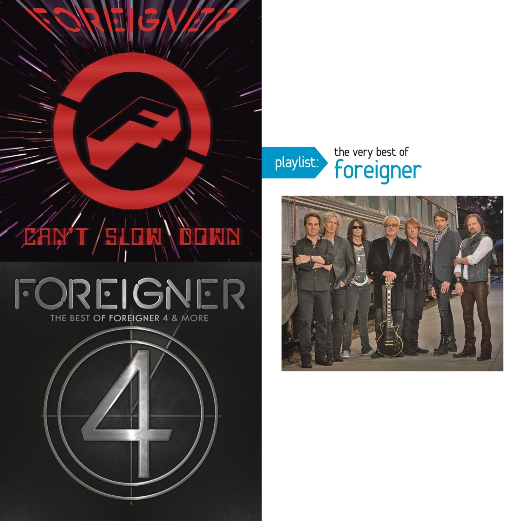 Can't Slow Down & Best Of Foreigner 4 & More & Playlist: Very Best Of Foreigner [CD Bundle ...