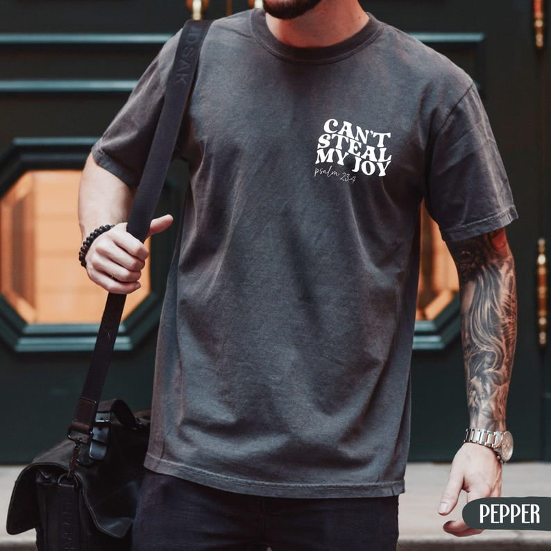 Can’t Steal My Joy Shirt, Christian Faith Scripture Graphic Tee ...