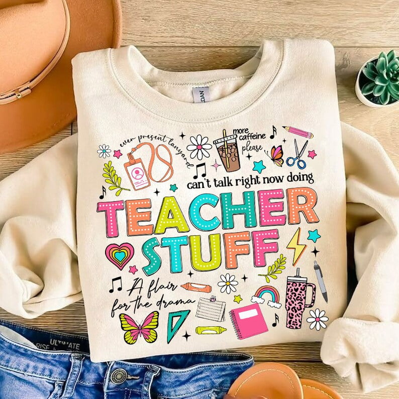 Can t Talk Right Now Doing Teacher Stuff Funny Teacher Quotes Groovy ...