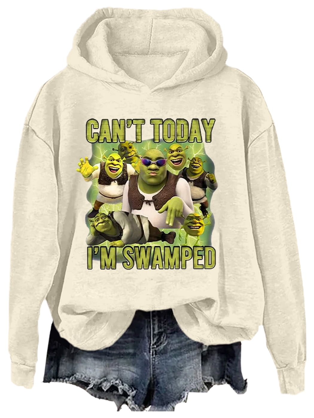 Can't Today I'm Swamped Hoodie, Shrek Hoodie, Can't Today I'm Swamped Sweatshirt, Shrek ...