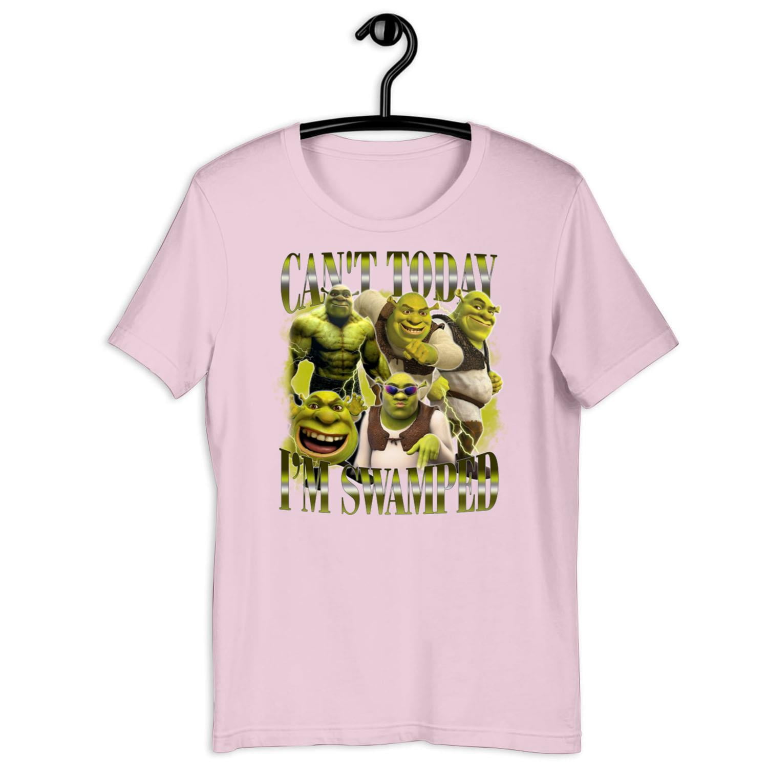 Can't Today I'm Swamped Shirt, Shrek Bootleg Fiona Princess Shirt ...