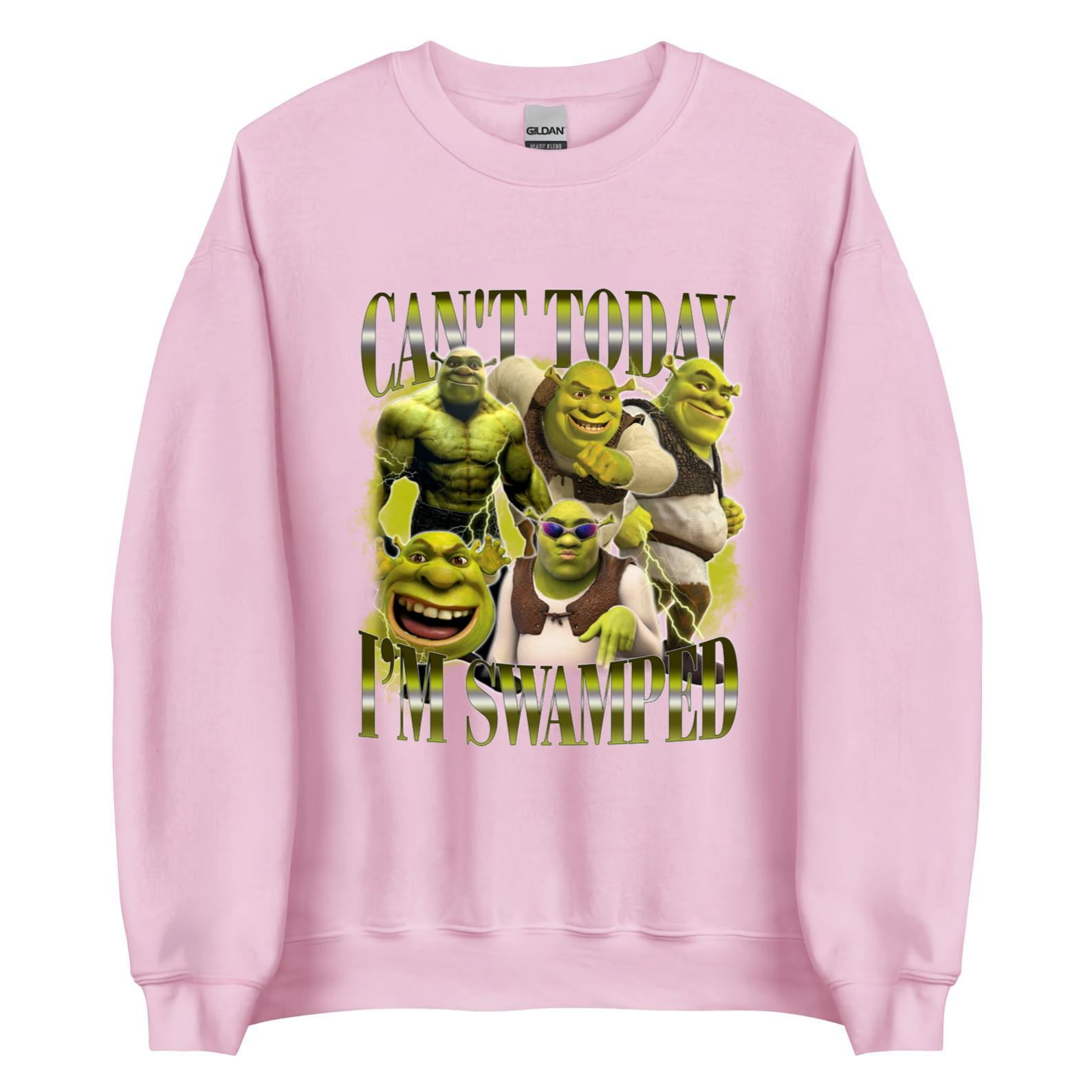 Can't Today I'm Swamped Shirt, Shrek Bootleg Fiona Princess Shirt ...