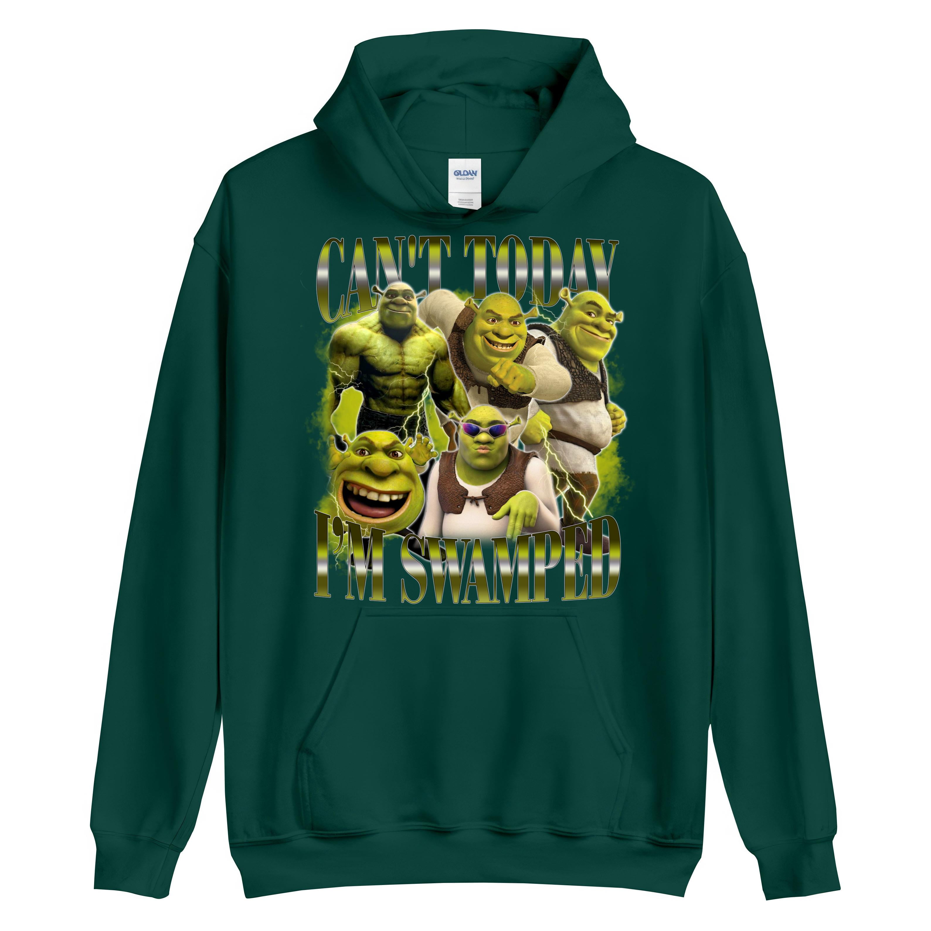 Can't Today I'm Swamped Shirt, Shrek Bootleg Fiona Princess Shirt ...