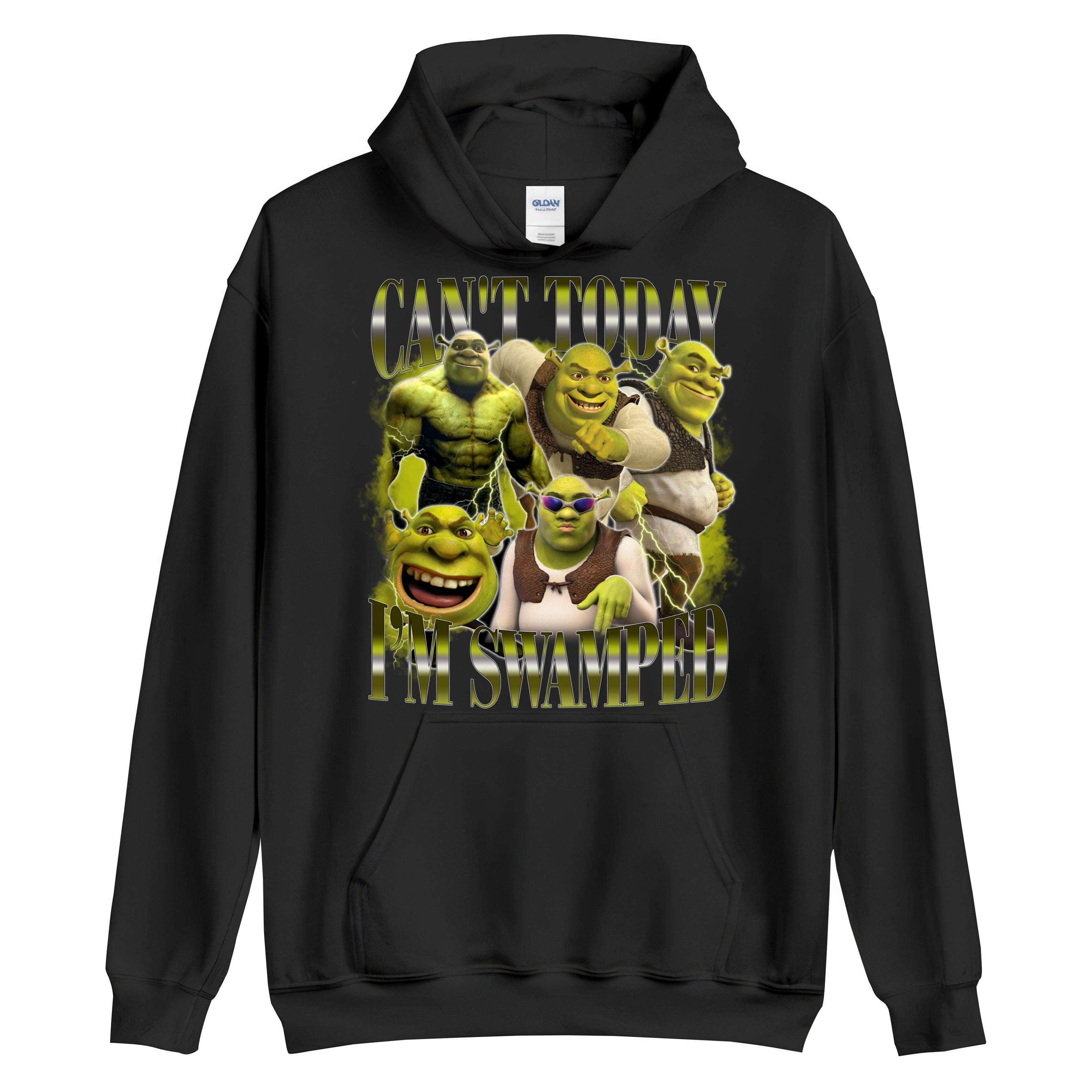 Can't Today I'm Swamped Shirt, Shrek Bootleg Fiona Princess Shirt ...
