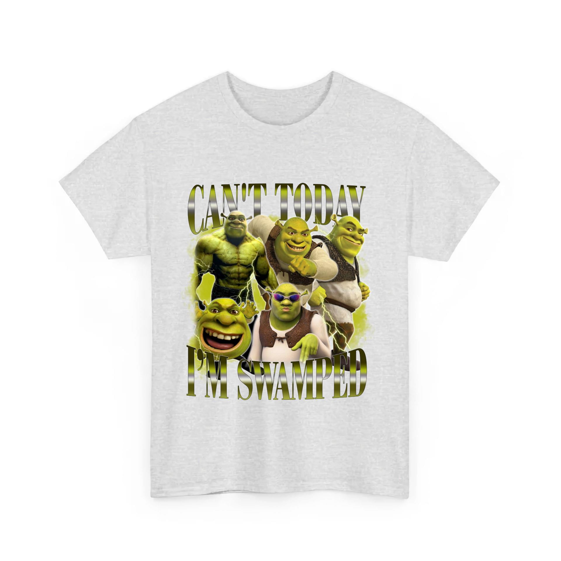Can't Today I'm Swamped Shirt, Shrek Bootleg Fiona Princess Shirt ...
