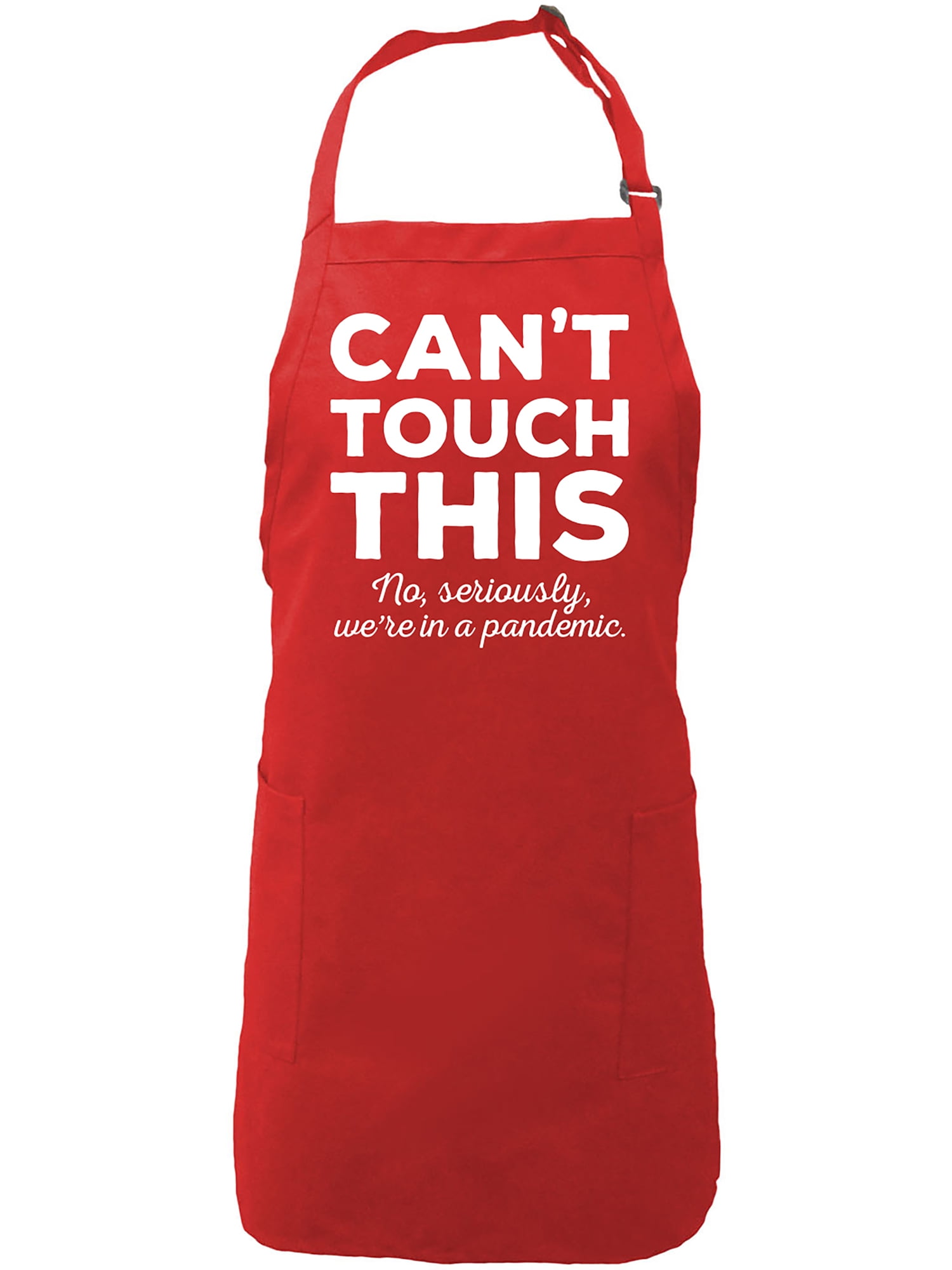 Can't Touch This Apron with 2 patch pockets - Walmart.com