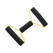 CanDo tubing exerciser with ankle cuffs, yellow - Walmart.com