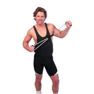 CanDo tubing exerciser with ankle cuffs, green - Walmart.com