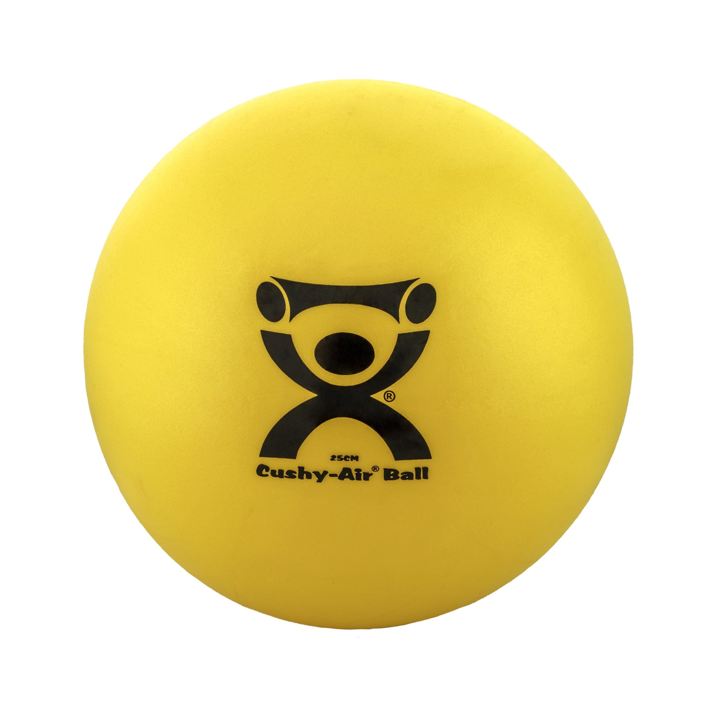CanDo Cushy-Air Ball, 25cm (8.5in), yellow - Walmart.com