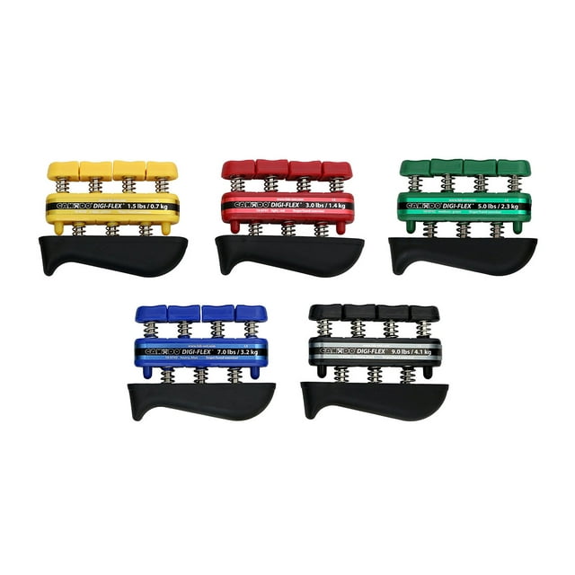 CanDo Digi-Flex hand/finger exerciser, 5 piece set - Walmart.com