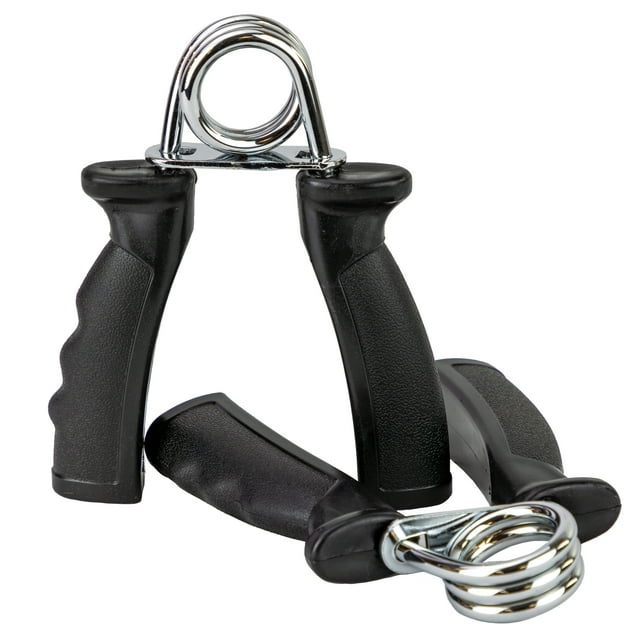 CanDo Hand Grip Exerciser Pair, Black-X-Heavy - Walmart.com