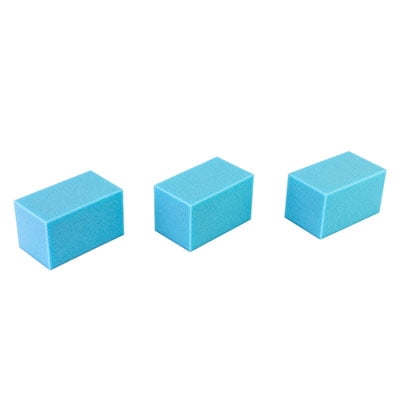 CanDo Hand Therapy Blocks, Medium (Blue), Case of 40 Packs of 3 ...