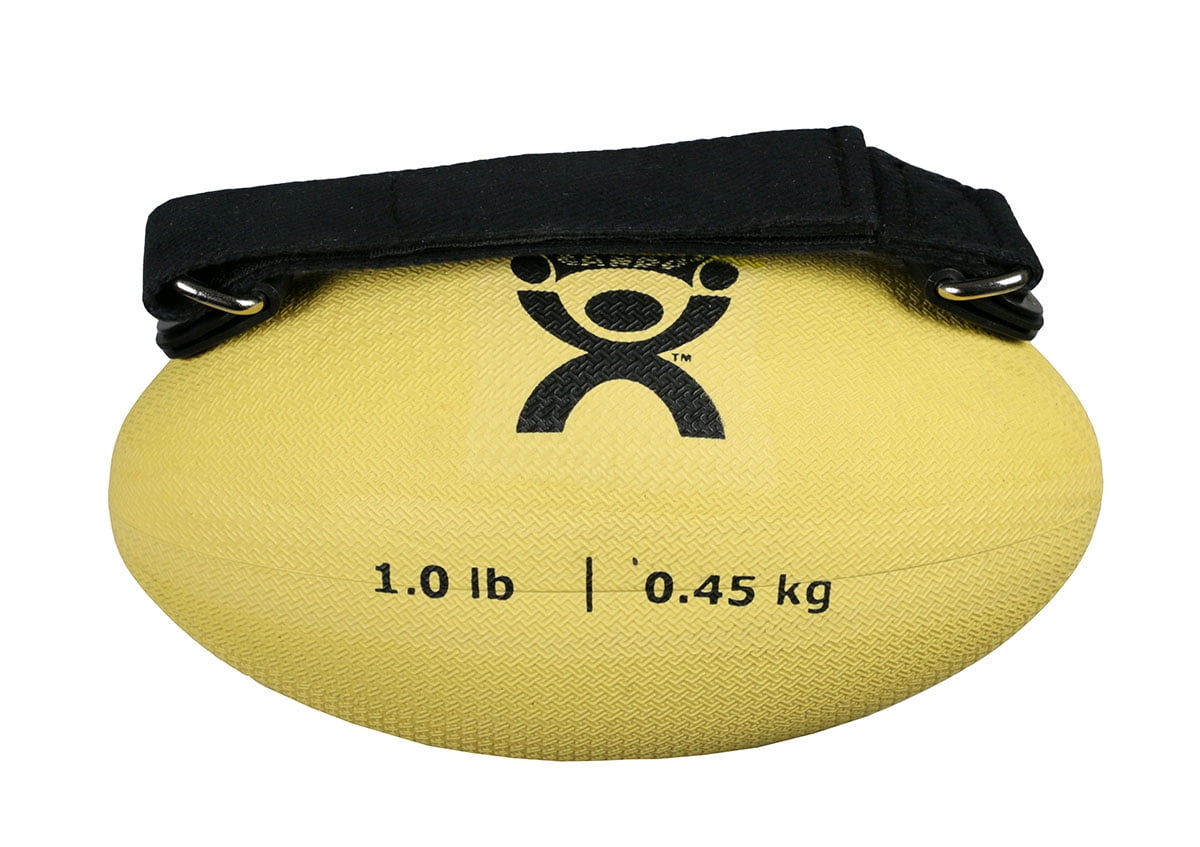 CanDo Handy Ball withadjustable strap, 1 pound, tan - Walmart.com