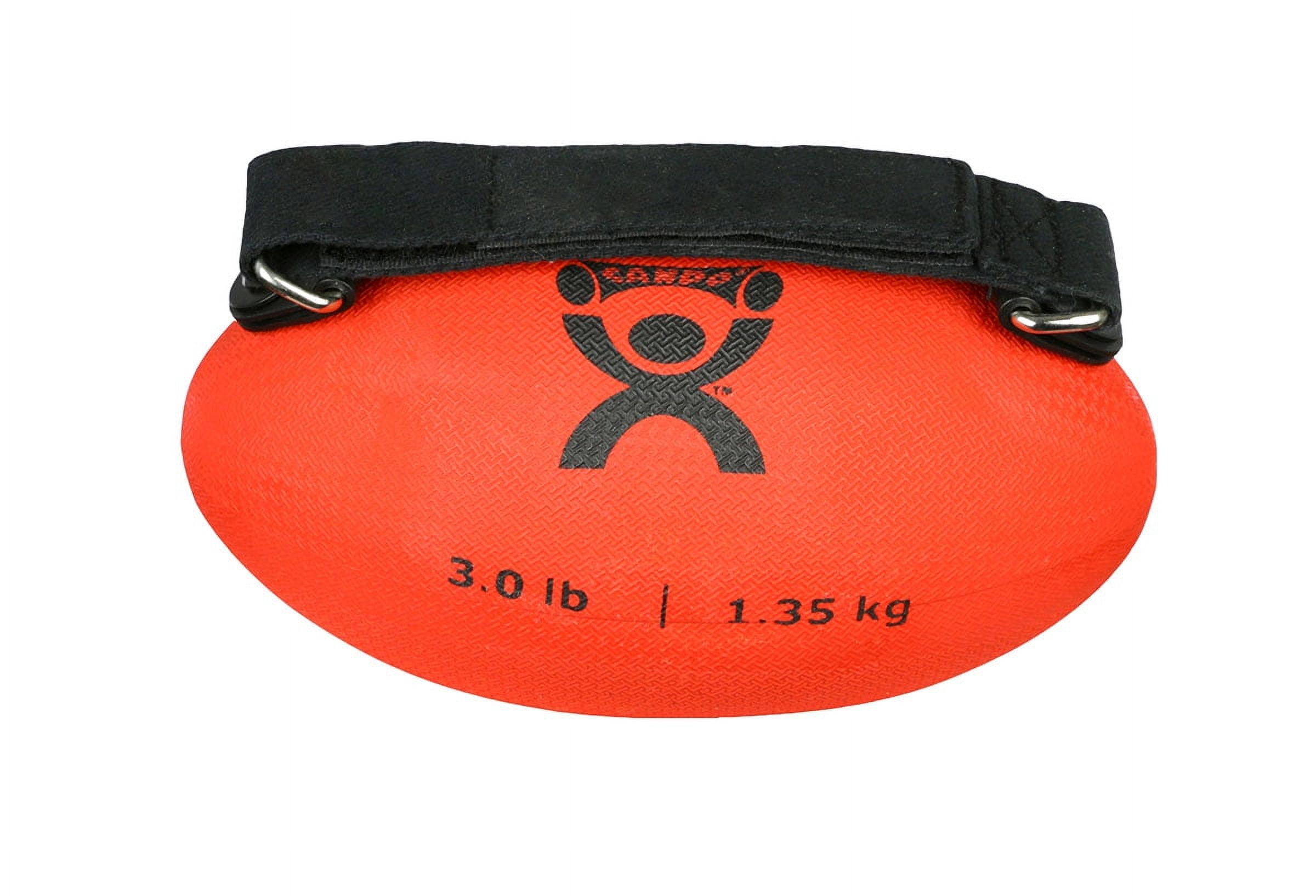 CanDo Handy Ball withadjustable strap, 3 pound, red - Walmart.com