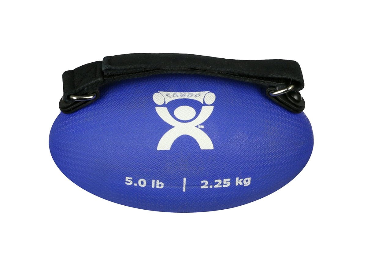CanDo Handy Ball withadjustable strap, 5 pound,blue - Walmart.com