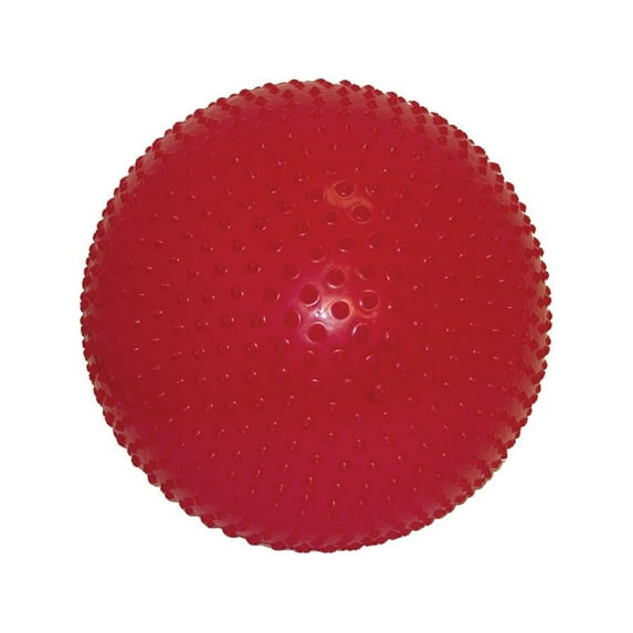 CanDo® Inflatable Exercise Ball - Sensi-Ball - Red - 39" (95 cm ...