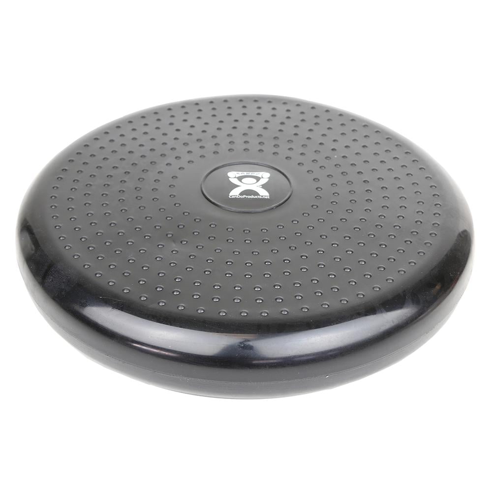 CanDo Inflatable Vestibular Disc, Black, 14 Inch - Walmart.com
