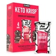 CanDo Keto Krisp Protein-Rich Snack Bars, Chocolate Raspberry, 4-Pack ...