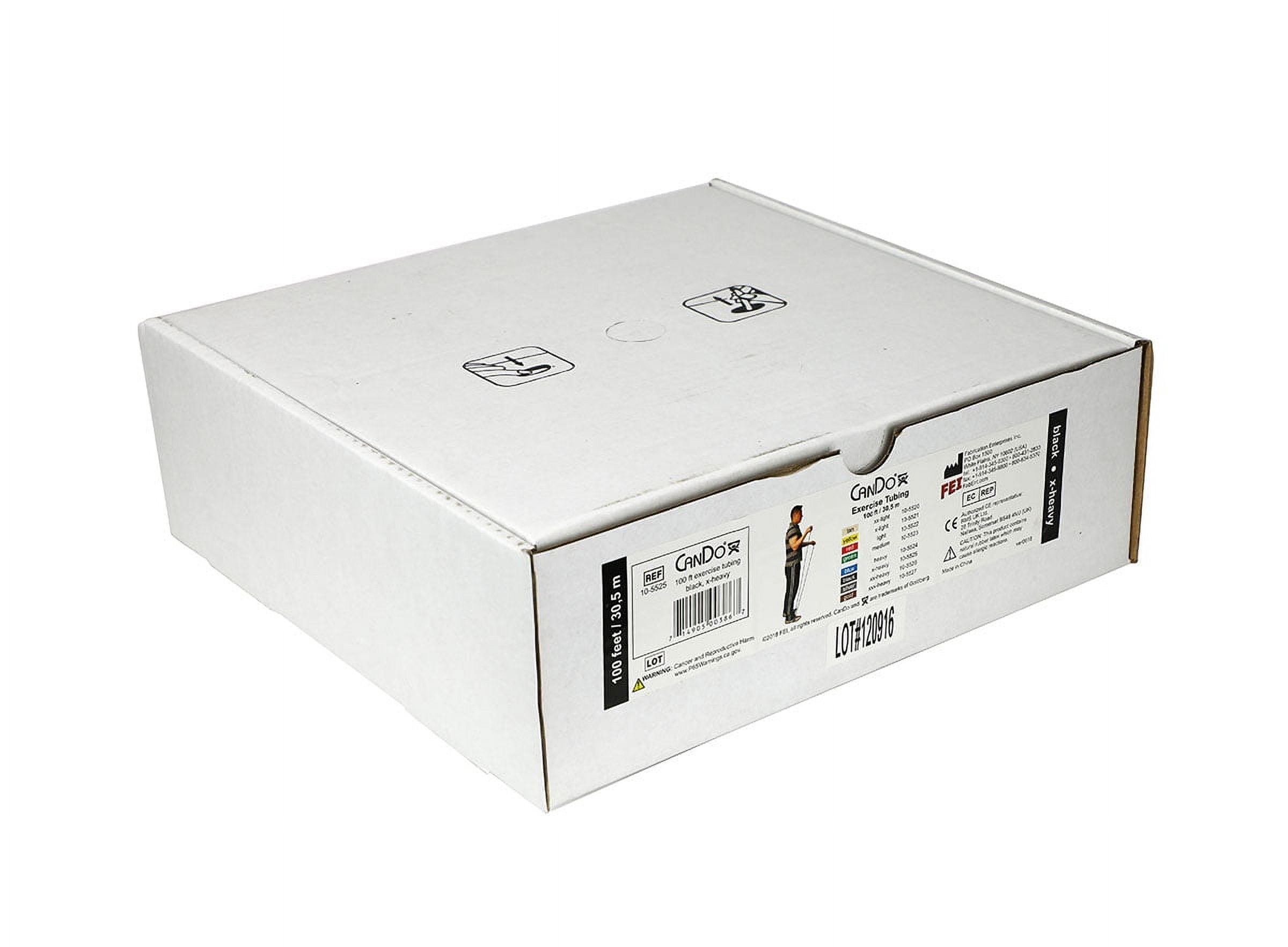 CanDo Low Powder Exercise Tubing 100\' Dispenser Roll - Walmart.com