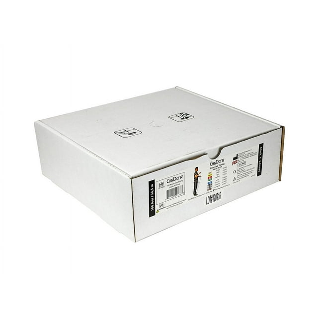 CanDo Low Powder Exercise Tubing 100\' Dispenser Roll - Walmart.com