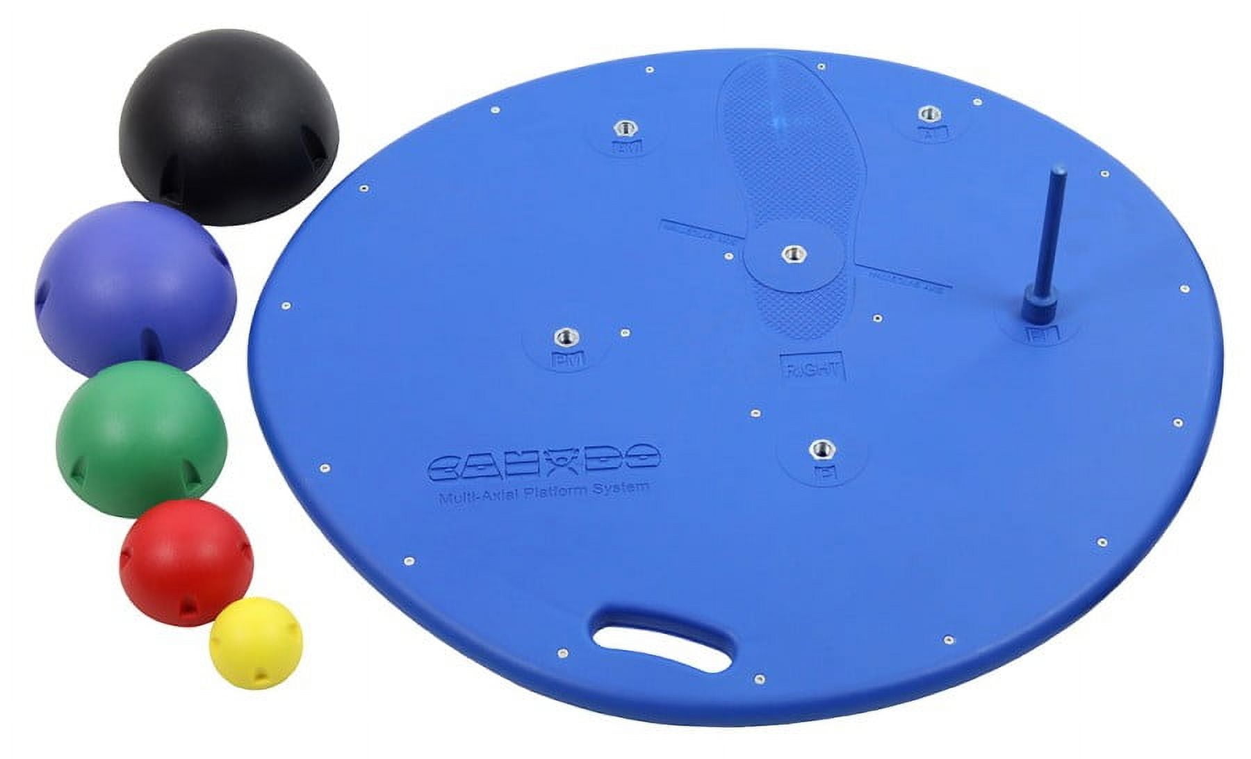CanDo Multi-Axial Positioning System, Board, 5-Ball Set, 2 Weight Rods ...