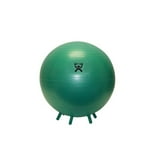 CanDo Non-Slip Inflatable Exercise Ball with Stability Feet - Walmart.com