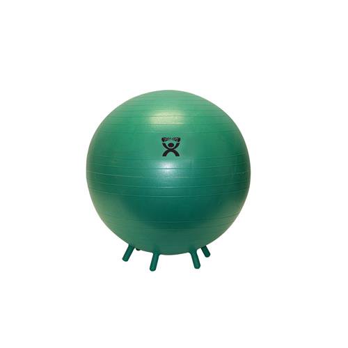 CanDo Non-Slip Inflatable Exercise Ball with Stability Feet - Walmart.com
