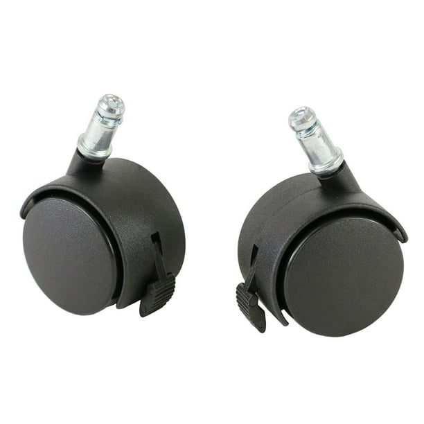 CanDo Plastic Ball Chair Locking Casters, 2 count - Walmart.com