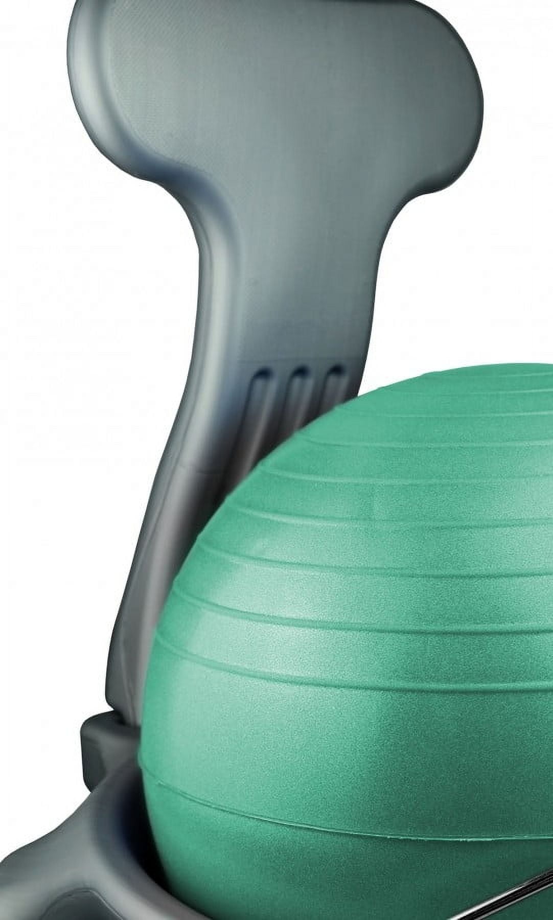 CanDo Plastic Ball Stool - Inflatable Ergonomic Exercise Ball Chair ...