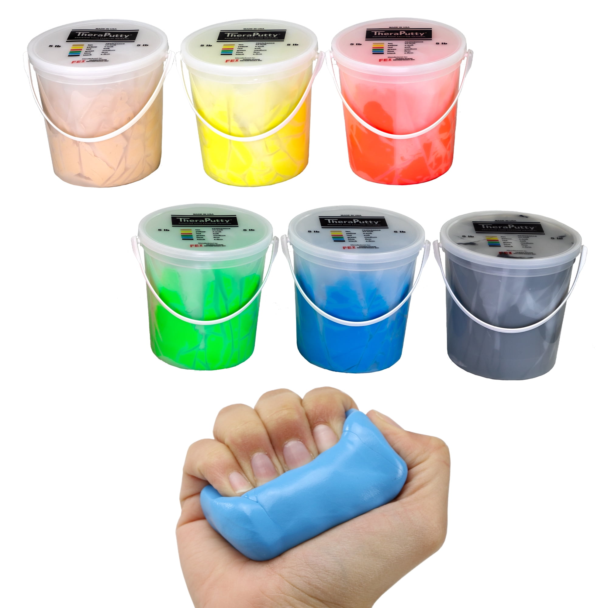 Cando Theraputty Standard Hand Exercise Putty For Rehabilitation