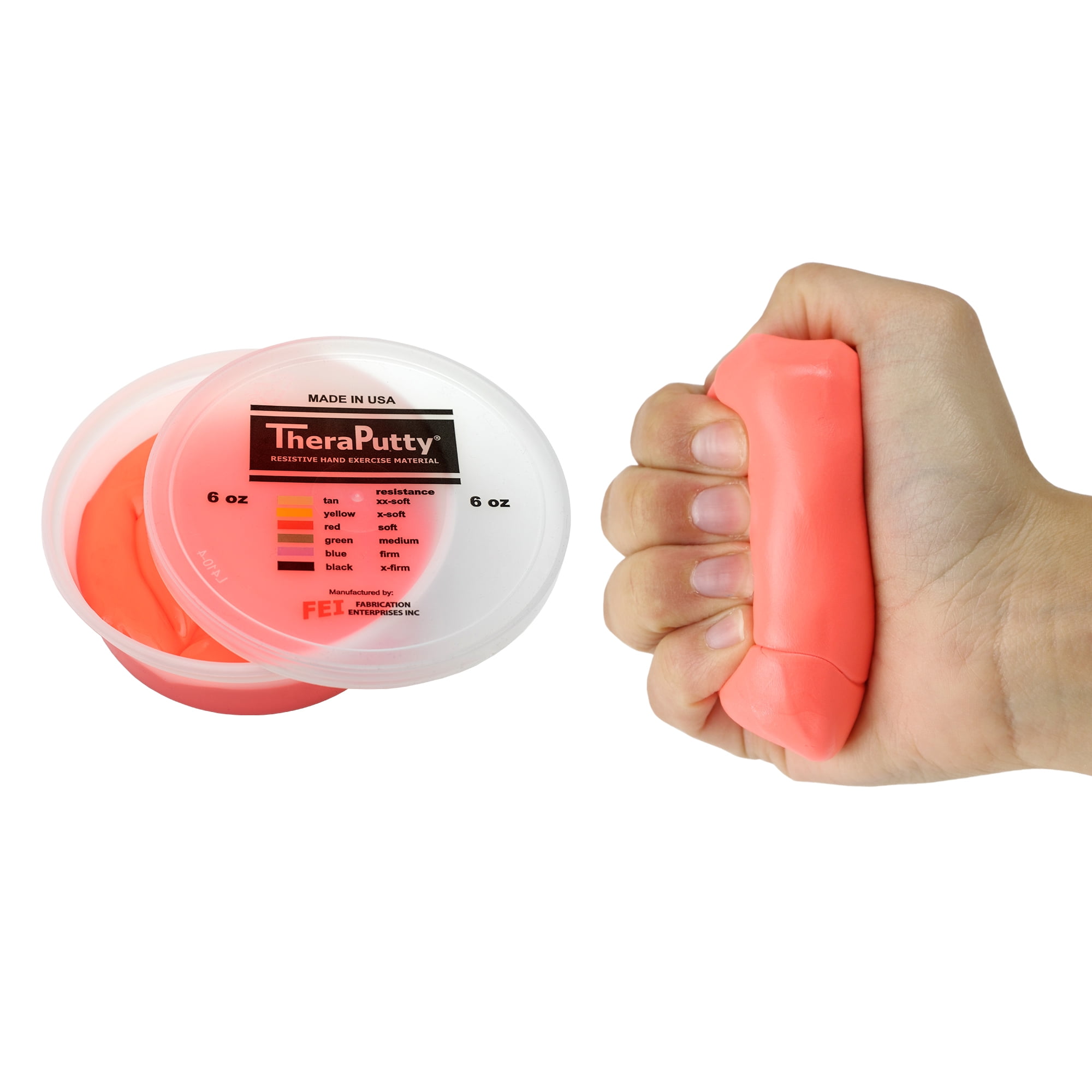 CanDo TheraPutty Standard Hand Exercise Putty For Rehabilitation ...