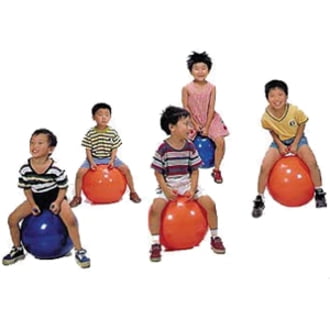 CanDo Vestibular Jump Ball, Yellow, 40cm - Walmart.com