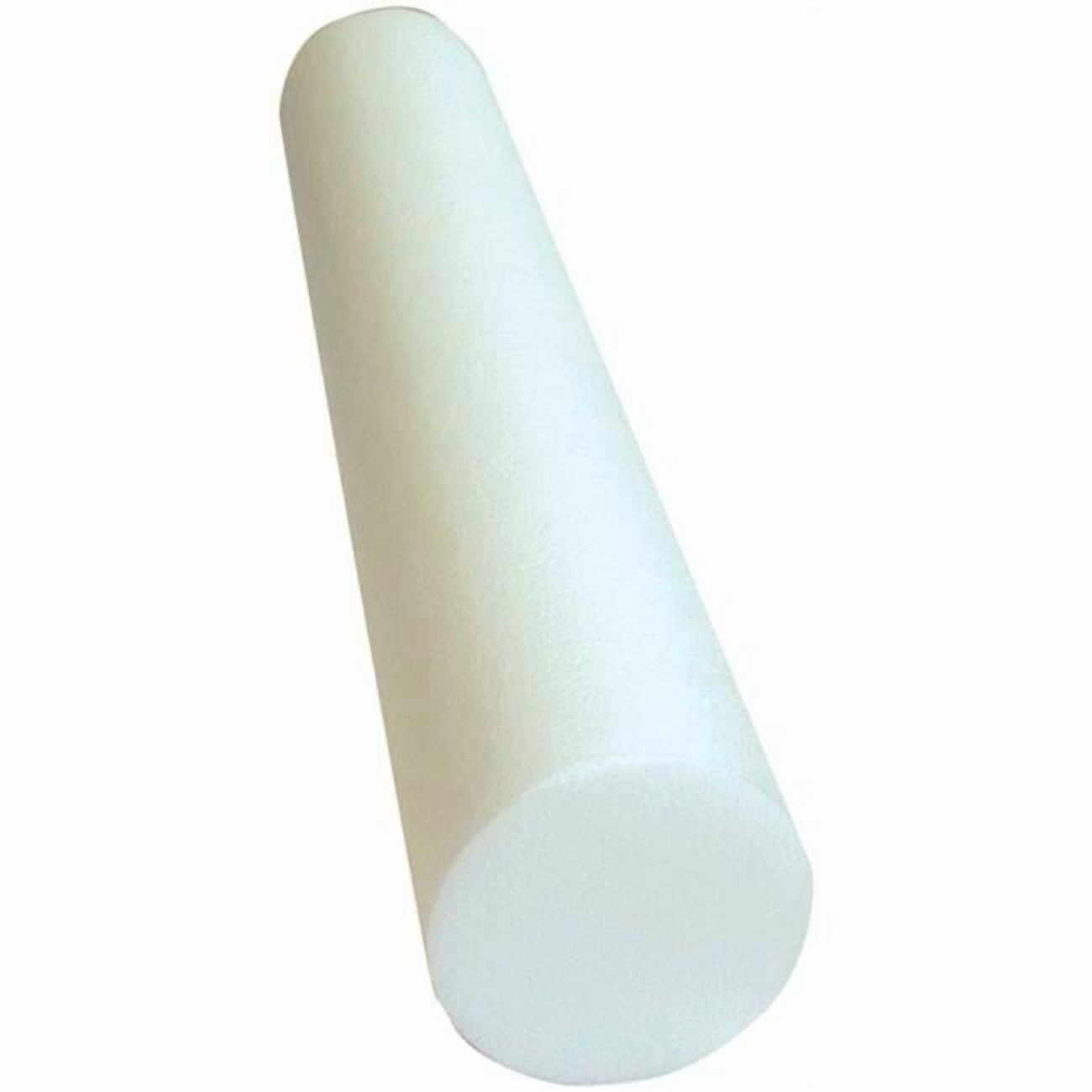 CanDo White Round PE Foam Roller - 6 x 36 in. - Case of 12 - Walmart.com