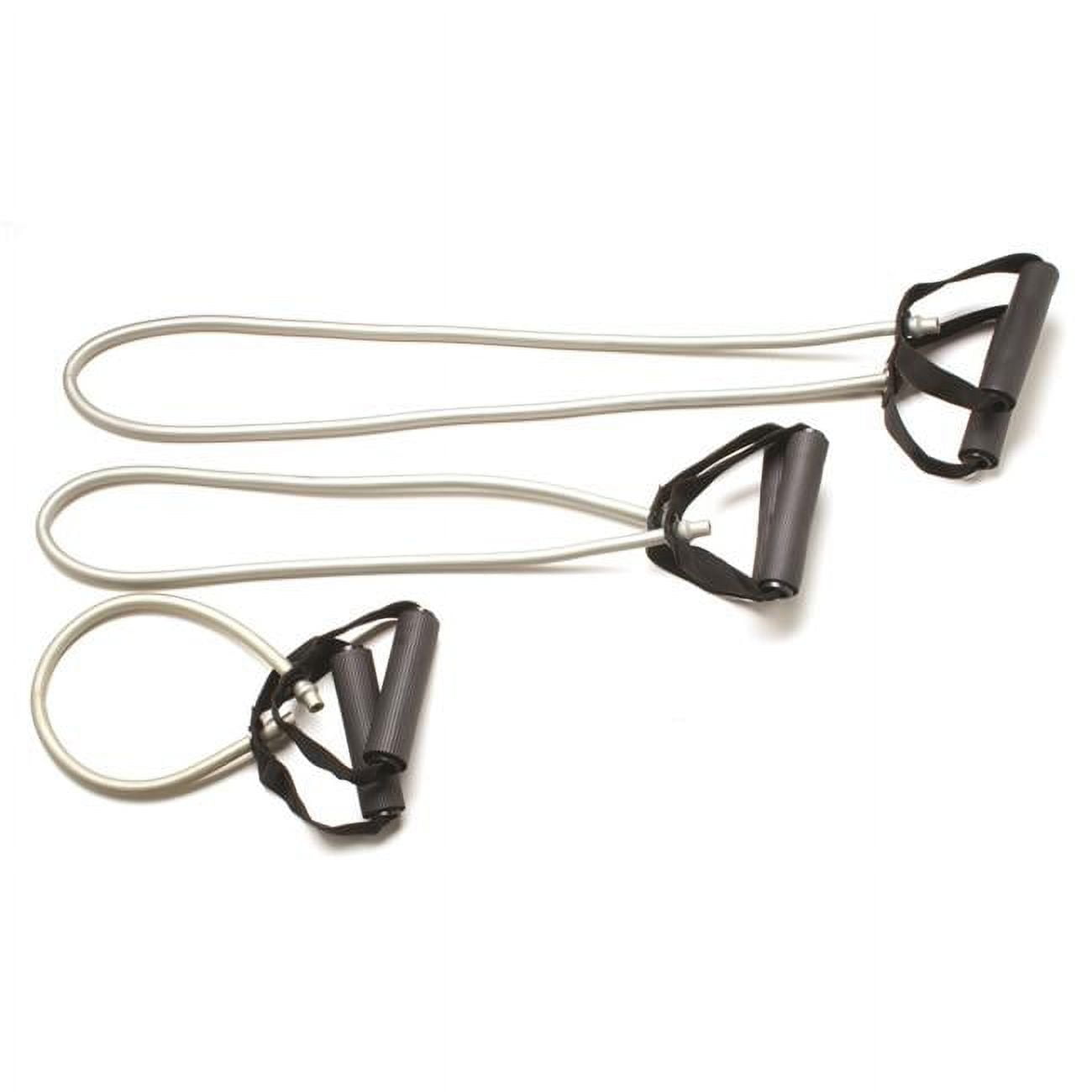 CanDo exercise Tubing-with-Handles, full body set (1 ea: 18", 36", 48 ...