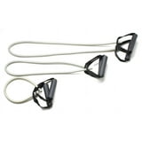 CanDo exercise Tubing-with-Handles, full body set (1 ea: 18", 36", 48 ...