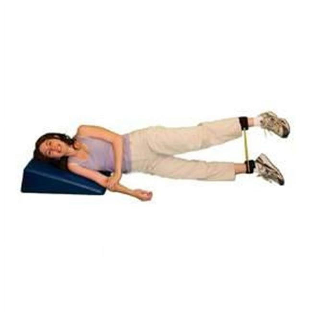 CanDo tubing exerciser with ankle cuffs, silver - Walmart.com