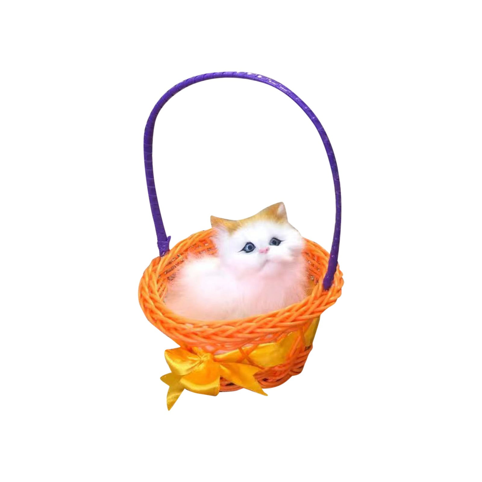 CanGonggg Funny Toys Cat In The Lace Hanging Doll Toy Mini Cat In Shoe ...