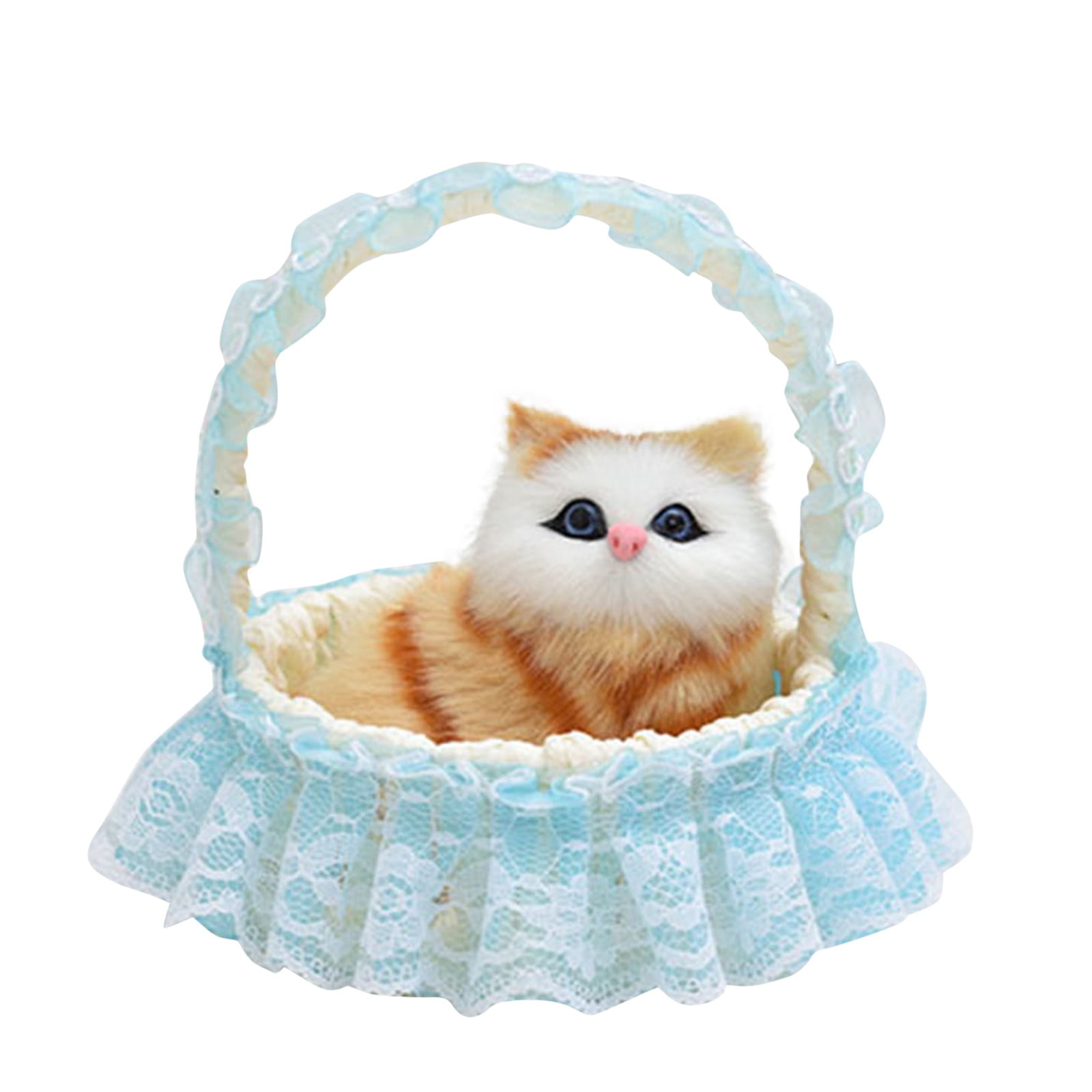 CanGonggg Funny Toys Cat In The Lace Hanging Doll Toy Mini Cat In Shoe ...
