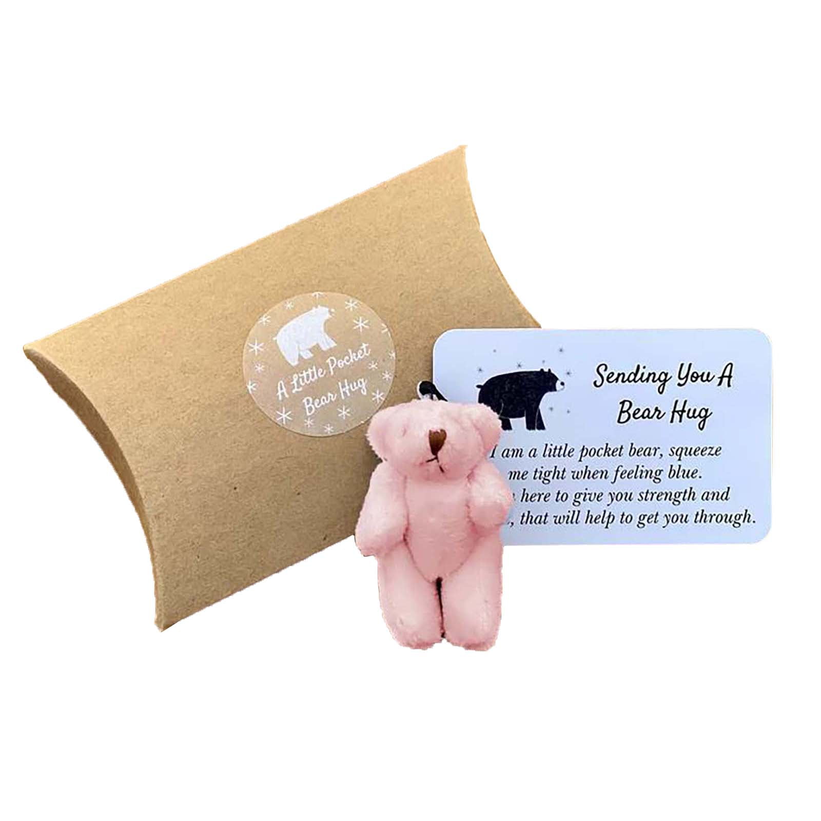 CanGong Handmade Bear Small Animal Pocket Cuddle Toy Presents Exquisite ...