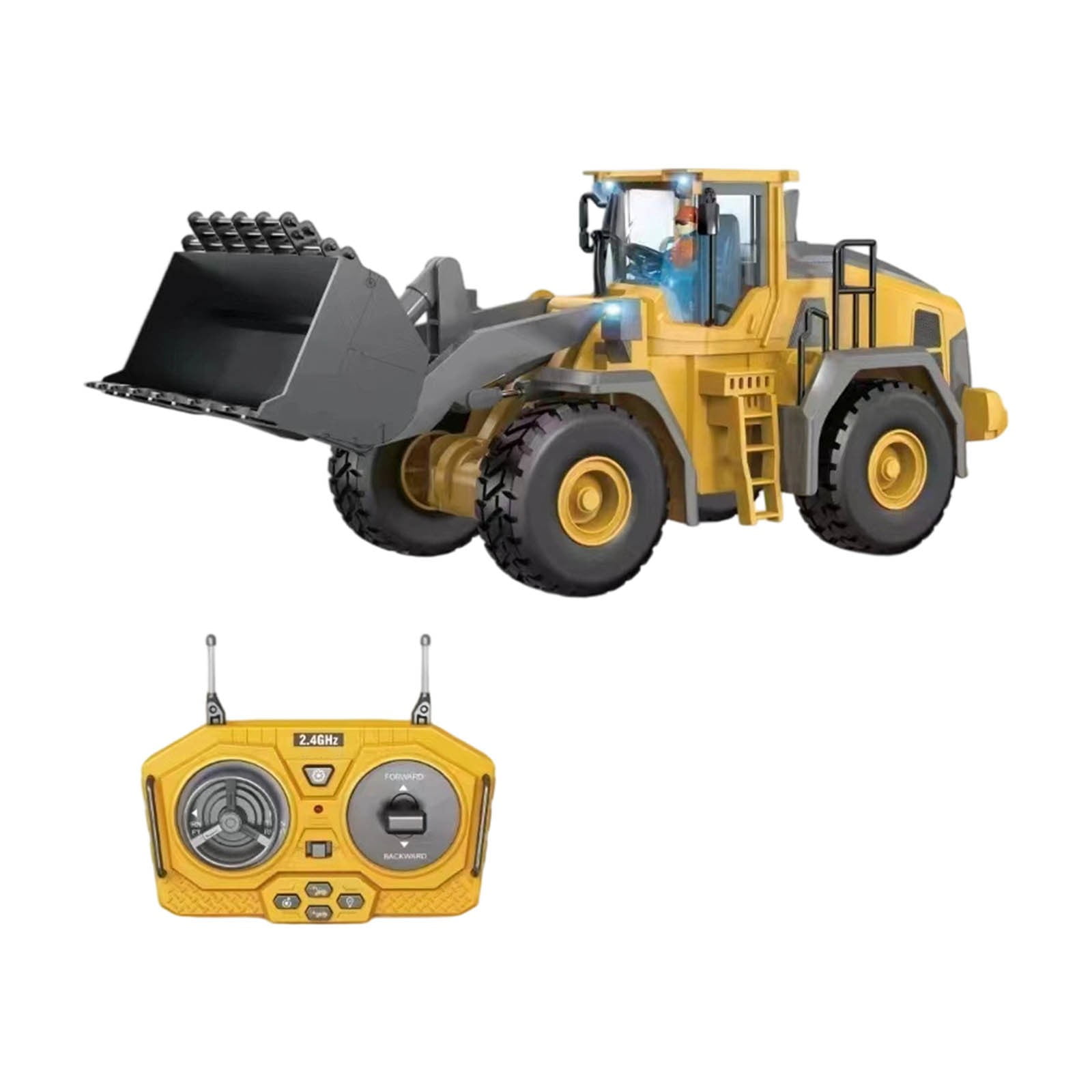 CanGonggg 2025 Remote Control Excavator Truck With Realistic Lights And ...