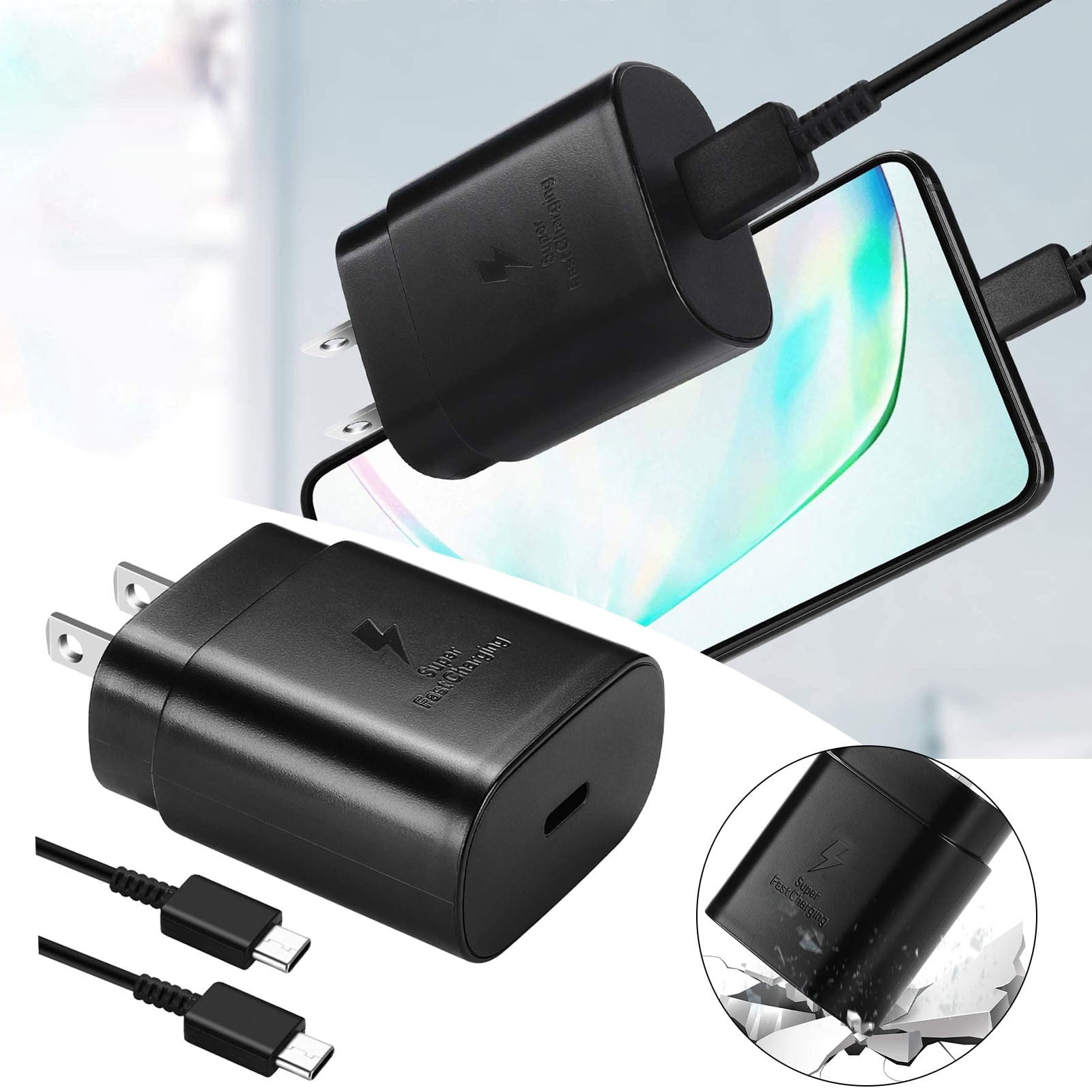 CanGonggg 25W Certified PD Charger 25W US Standard SAA Adapter Suitable ...