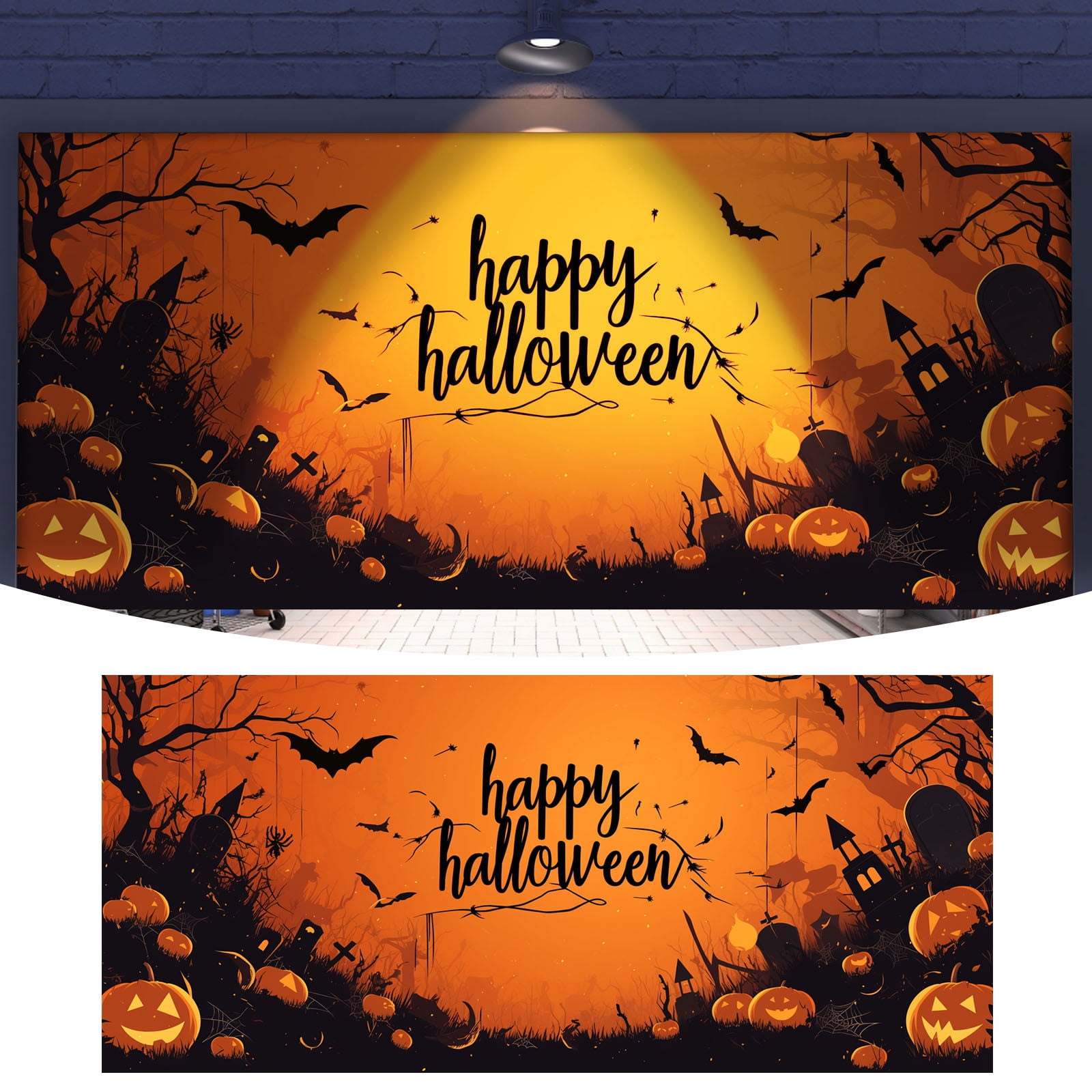 CanGonggg Heavy Duty Garage Banner For Enthusiasts Durable Decorative ...