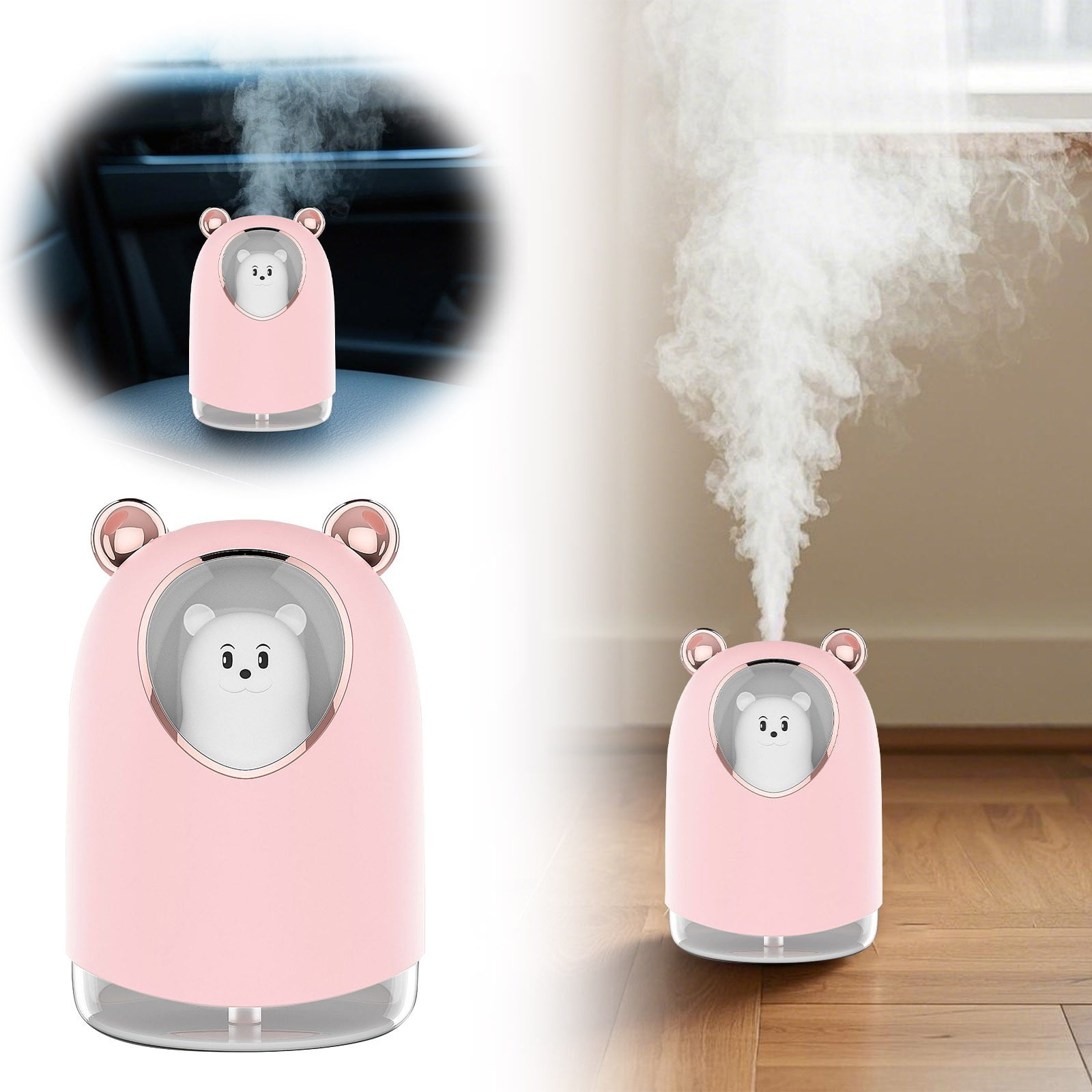 CanGonggg Make The Air Fresher! Pet Mini Humidifier USB Home Car Silent ...