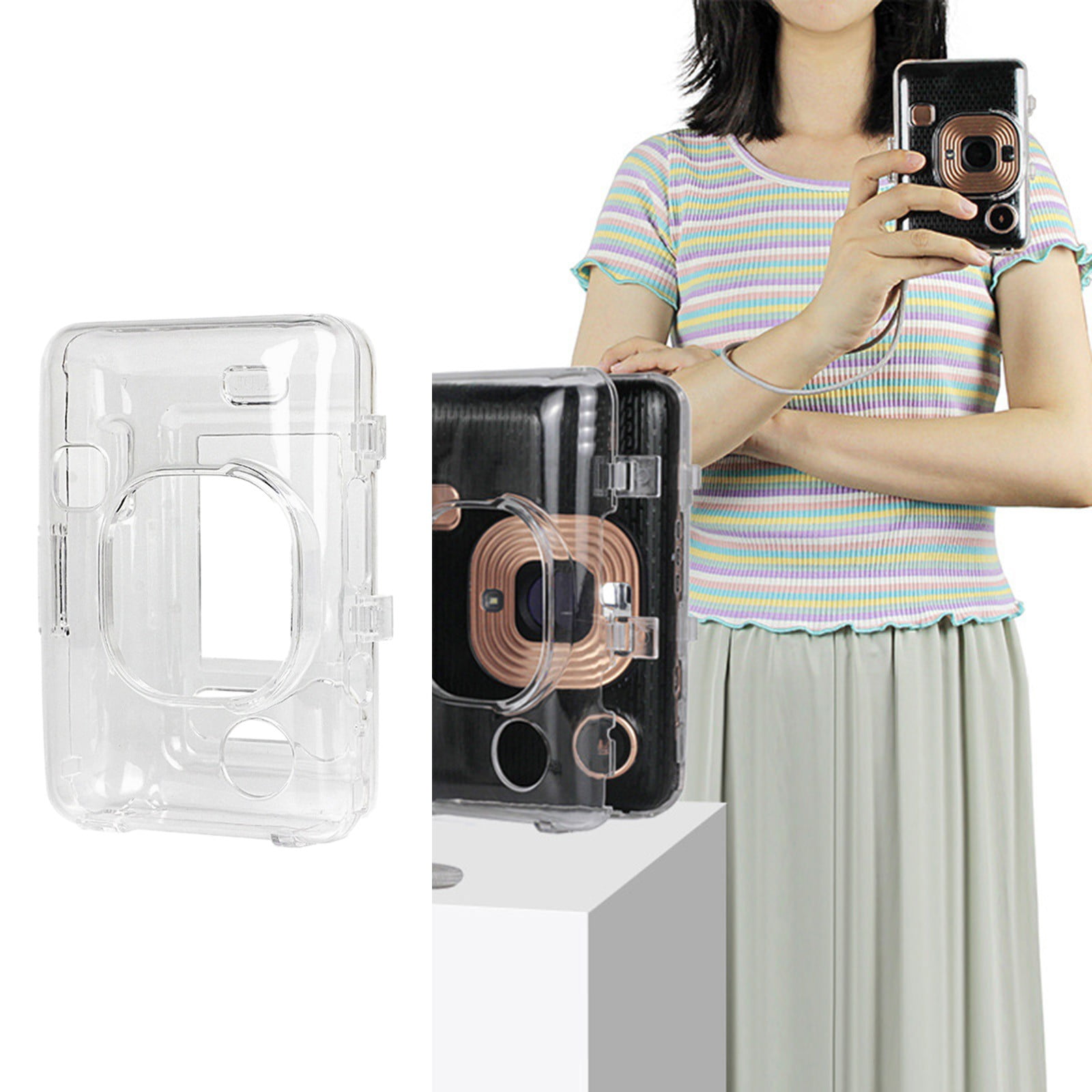 CanGonggg Mini Liplay Protective Storage Transparent Protective Hard ...
