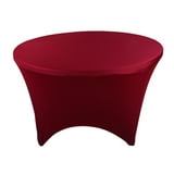 CanGonggg Round Tablecloth With Four Corner Elastic Bands For Secure ...